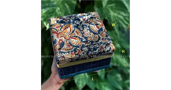 Kora Grass Kalamkari Gift Box as Wedding Return Gift | From India to ...